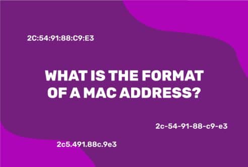 What is a MAC address? Things to Know - Incogniton