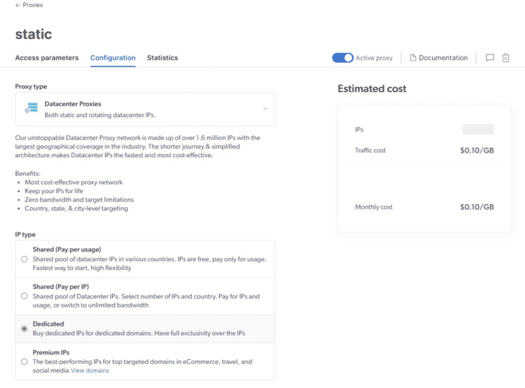 Bright Data proxy in Incogniton - Incogniton