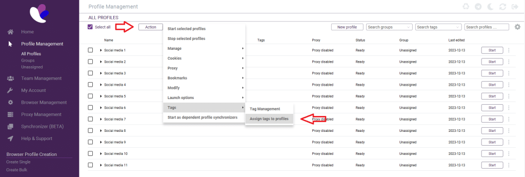 Guide - How to use the tagging system for markers - Incogniton